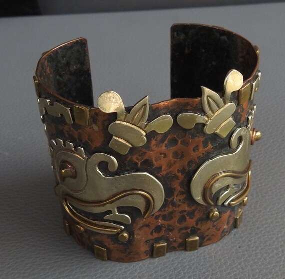 Vintage Casa Maya Hubert Harmon Mexico Mixed Metal Co… - Gem