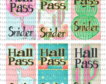 Cactus classroom decor | Etsy