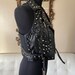 Black Spiked Studded Leather Punk Vest, M - Etsy