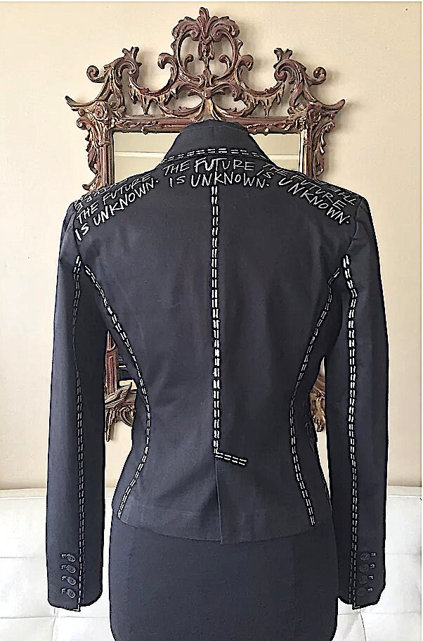 Punk Suit Jacket, the Future is Unknown, Womens Size 4/ S - Etsy