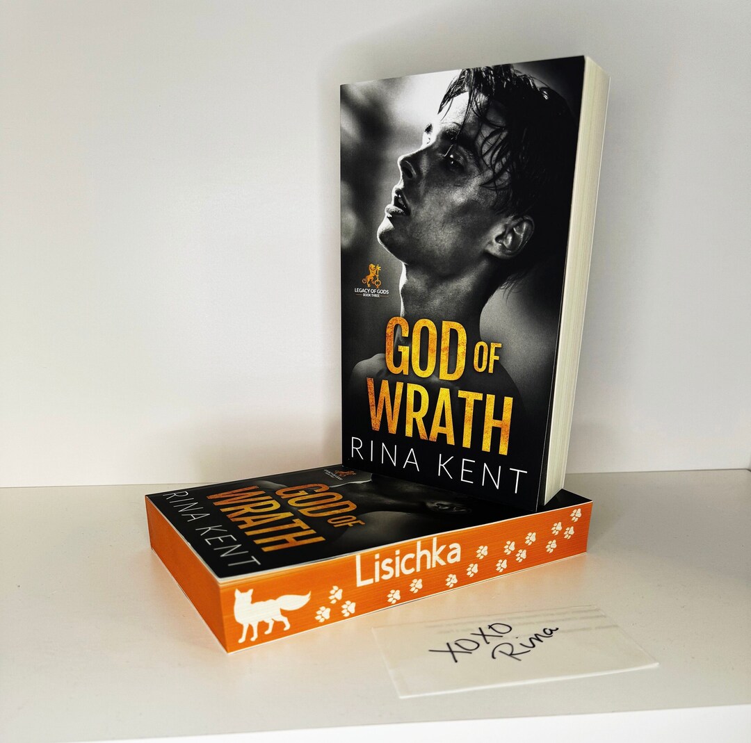 God of Wrath by Rina Kent Custom Sprayed Edges - Etsy