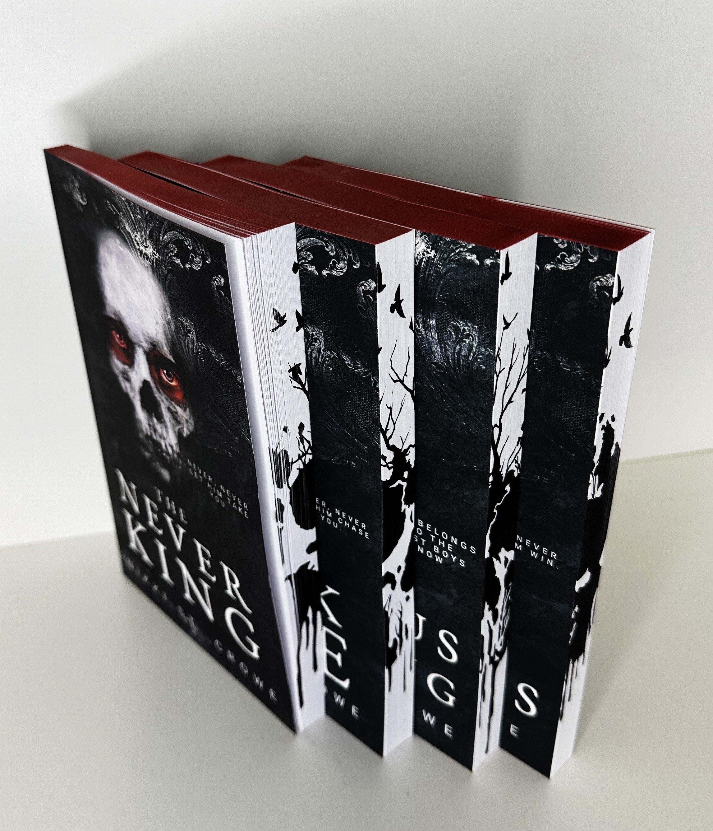 Vicious Lost Boys Series by Nikki St. Crowe Custom Sprayed Edges - Etsy