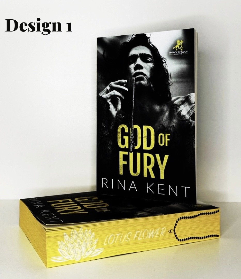 God of Fury by Rina Kent Custom Sprayed Edges - Etsy
