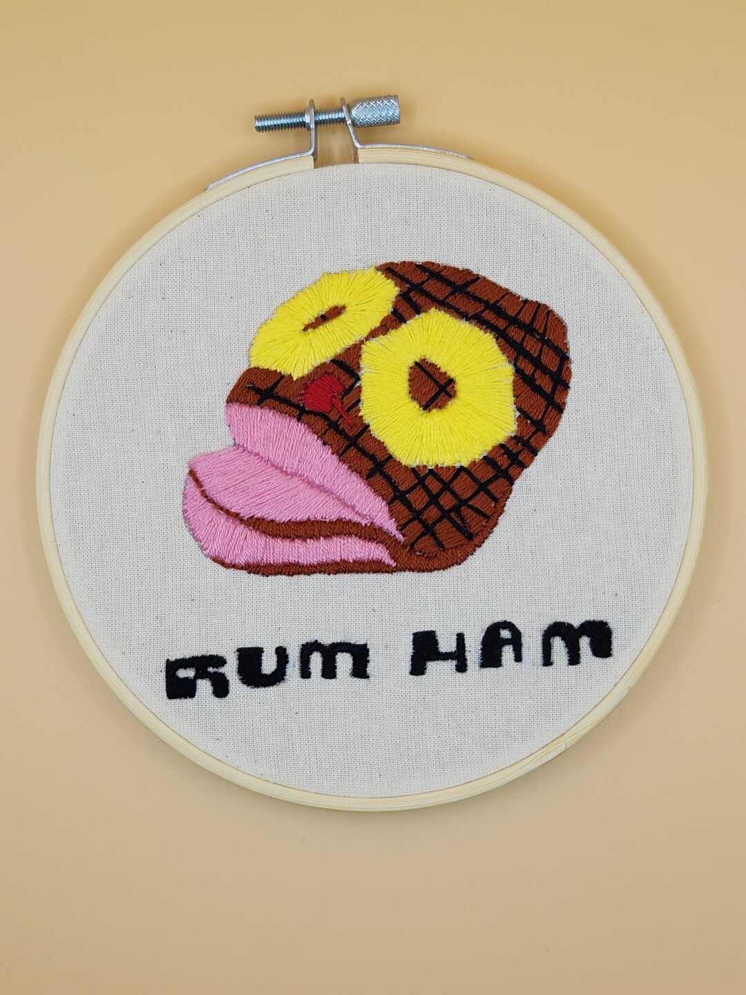 Its Always Sunny Rum Ham Hand Embroidered Meme - Etsy