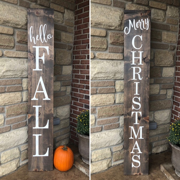 Tall Fall Sign - Etsy