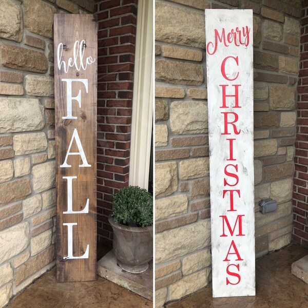 Fall Porch Sign - Etsy