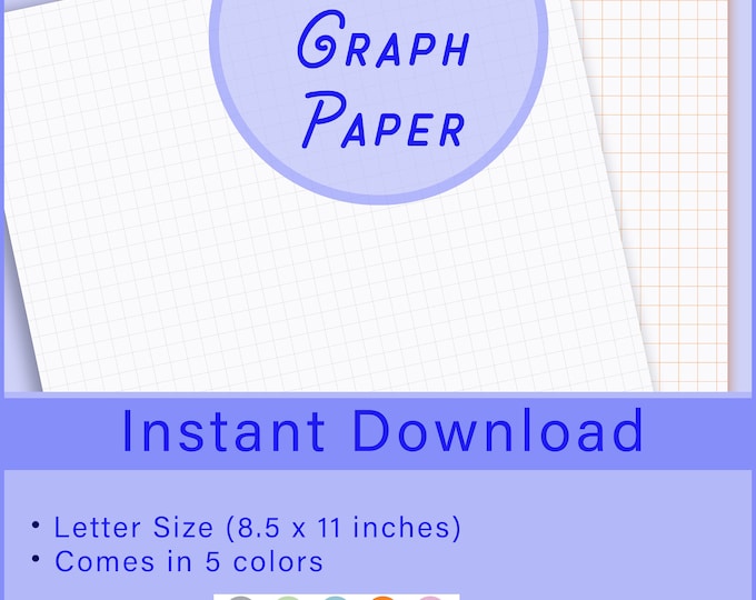 Graph Paper Printable Sheet, Drawing Sheet, Sketch Pad, Grid Paper ...