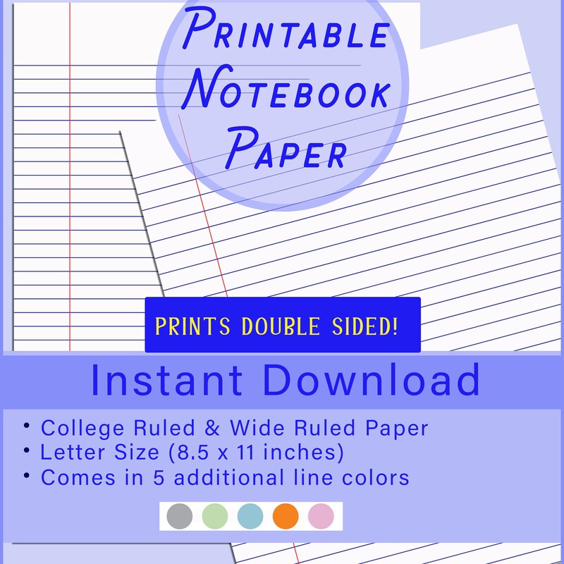 Double Sided Paper - Etsy