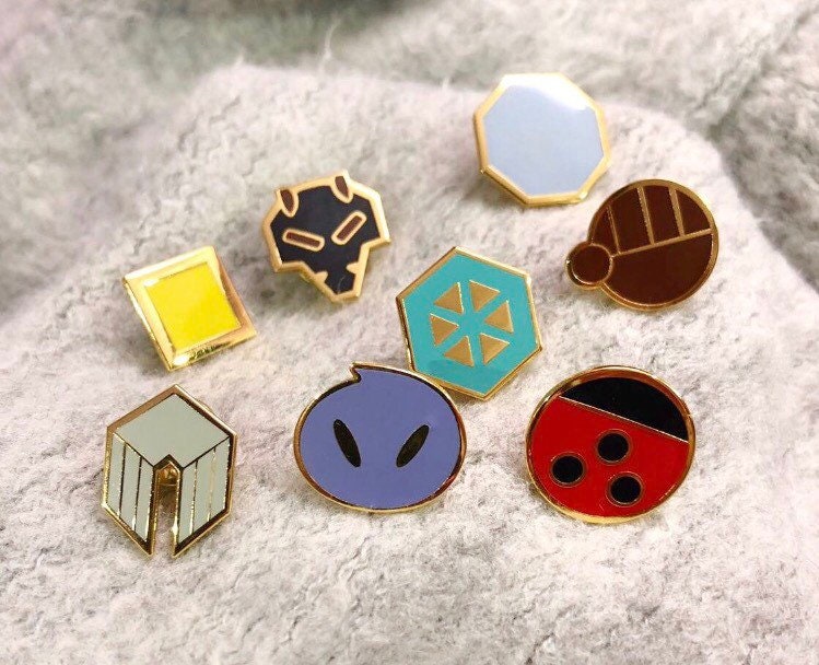 Framed Collection Complete Pokemon Badges - Etsy