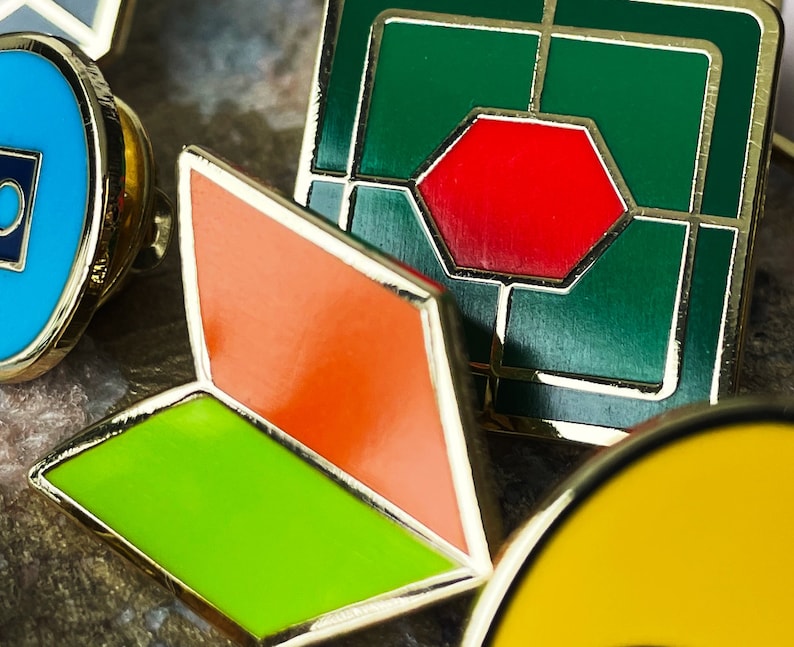 Complete Gary Oak Kanto Rival Pokemon Gym Badge Set of 10 Anime ...