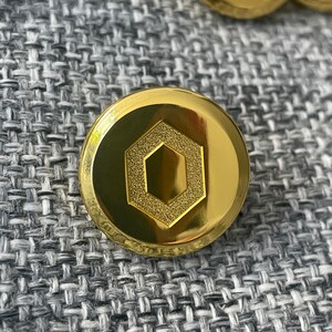 Framed Complete 14 Hoenn Battle Frontier Brains Pokemon Gym Symbol ...