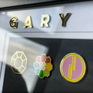 Complete Gary Oak Kanto Rival Pokemon Gym Badge Set of 10 Anime ...