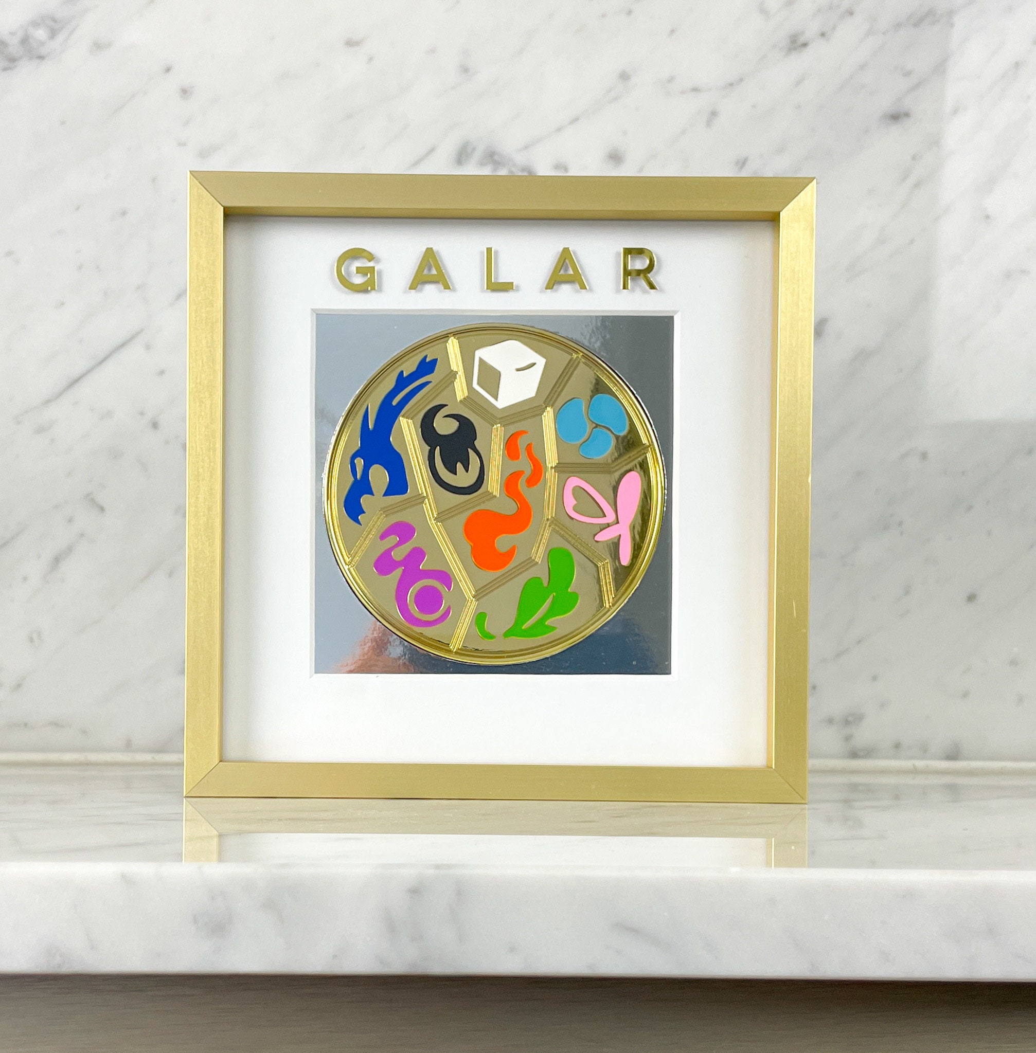 Galar Pokemon Sword and Shield Gym Badge in Gold and Silver - Etsy UK