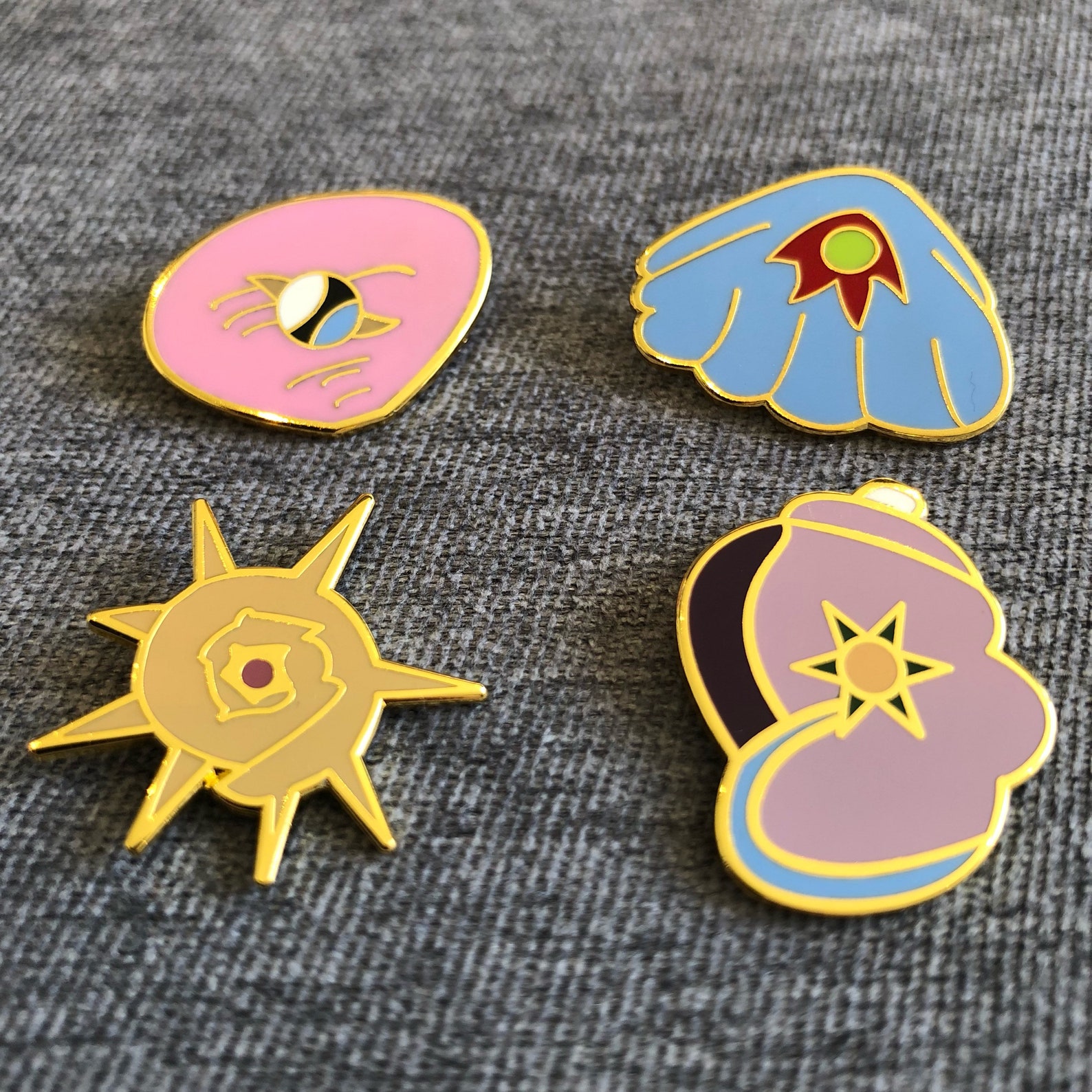 Framed Collection Complete Pokemon Badges - Etsy