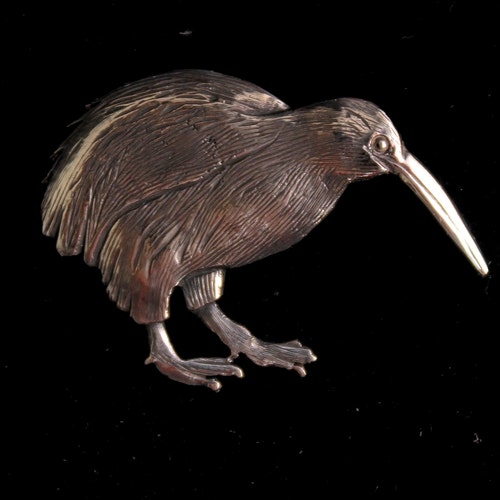 Large Waratah Brooch Sterling Silver Cold Fill Enamel - Etsy Australia