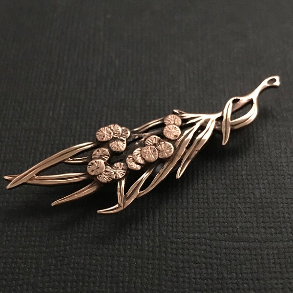 Wattle Brooch - Etsy Australia