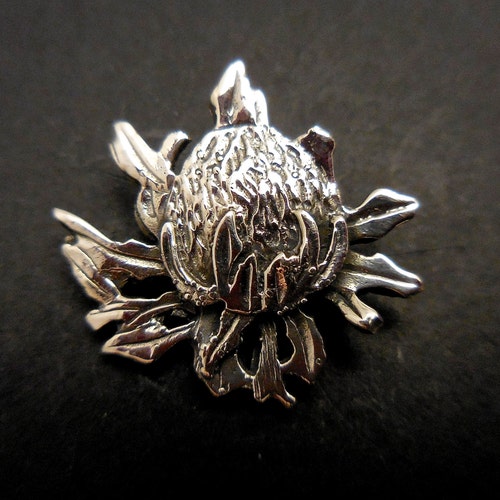 Possum Pin Sterling Silver 19mm - Etsy