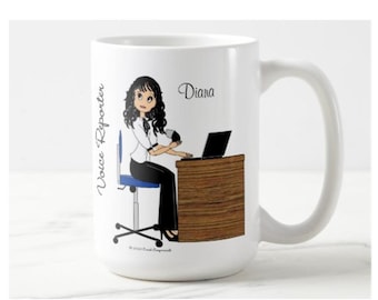 Courtroom Reporter Mug Personalized | Etsy