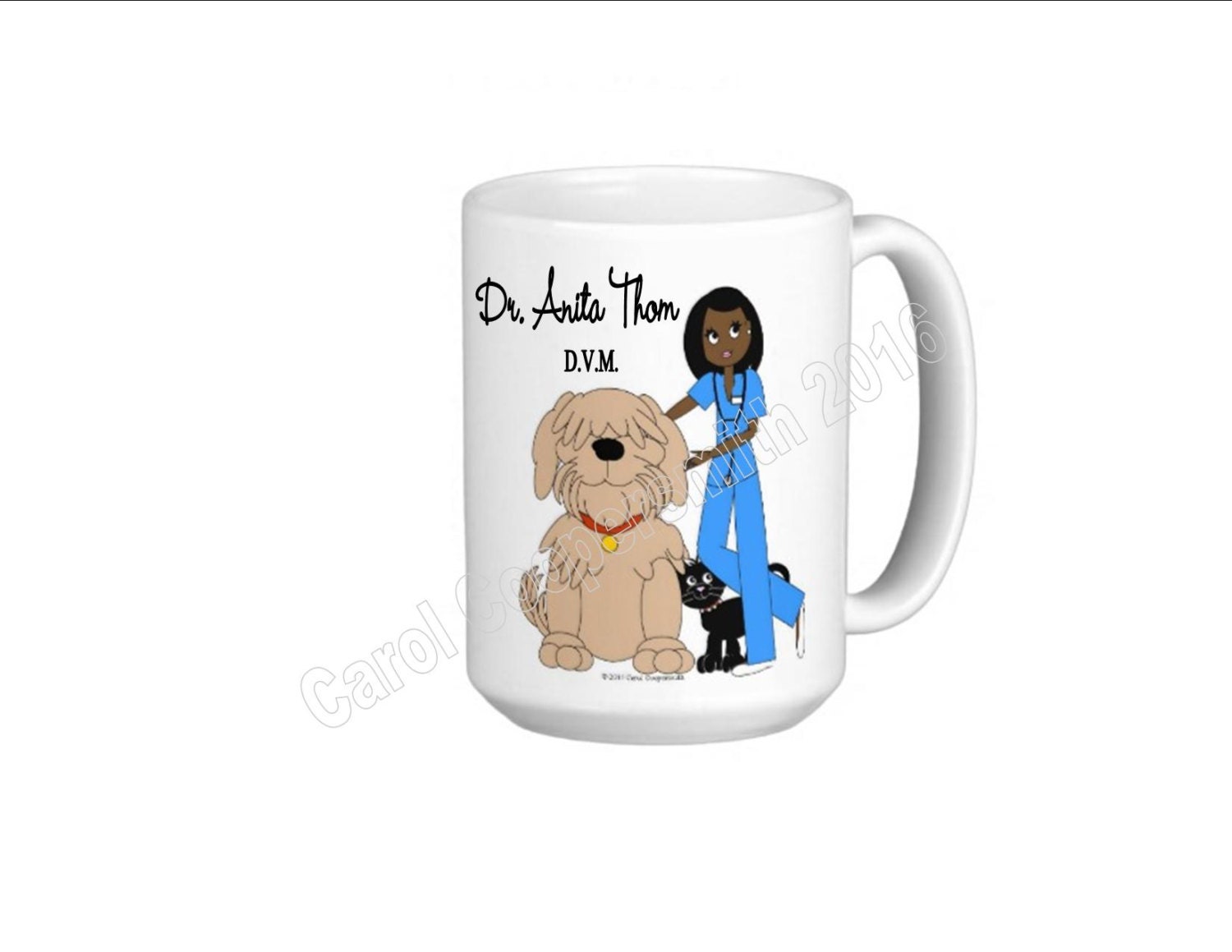 Veterinarian Vet Assistant Mugs Female Personalized - Etsy