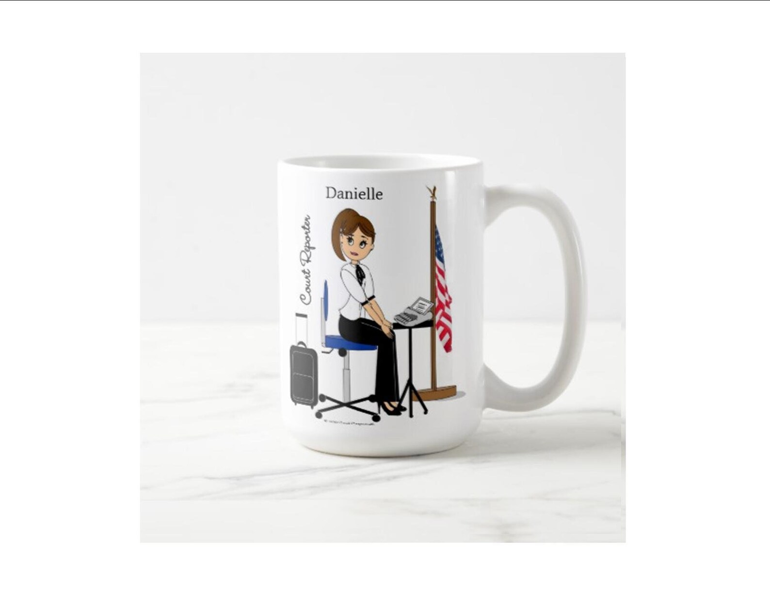 Courtroom Reporter Mug Personalized - Etsy