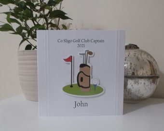 Golf Card | Etsy UK