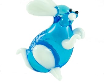Glass rabbit | Etsy