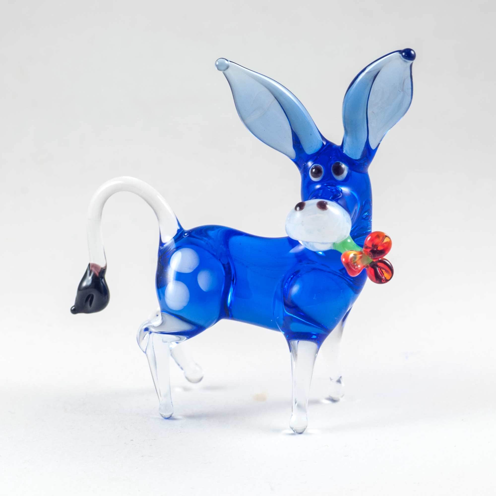 Donkey Figurine Collection Glass Donkey Murano Art | Etsy