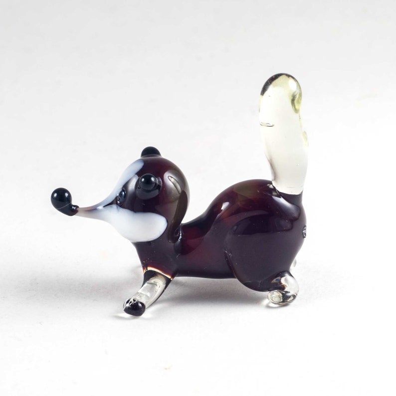 Glass Badger Miniature Collection Glass Badger Hand-Blown Animal ...