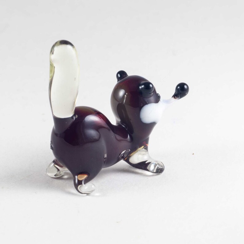 Glass Badger Miniature Collection Glass Badger Hand-Blown Animal ...