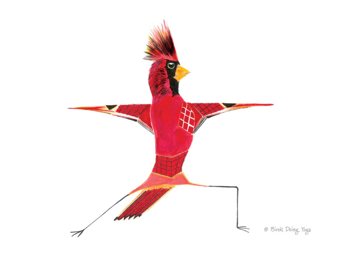Mystical Magical Mighty Cardinal - Etsy