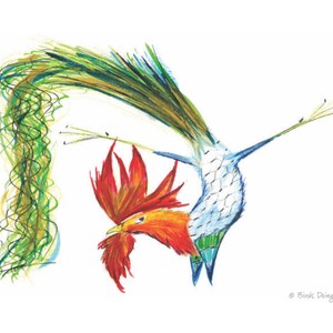 Floating Rooster - Etsy