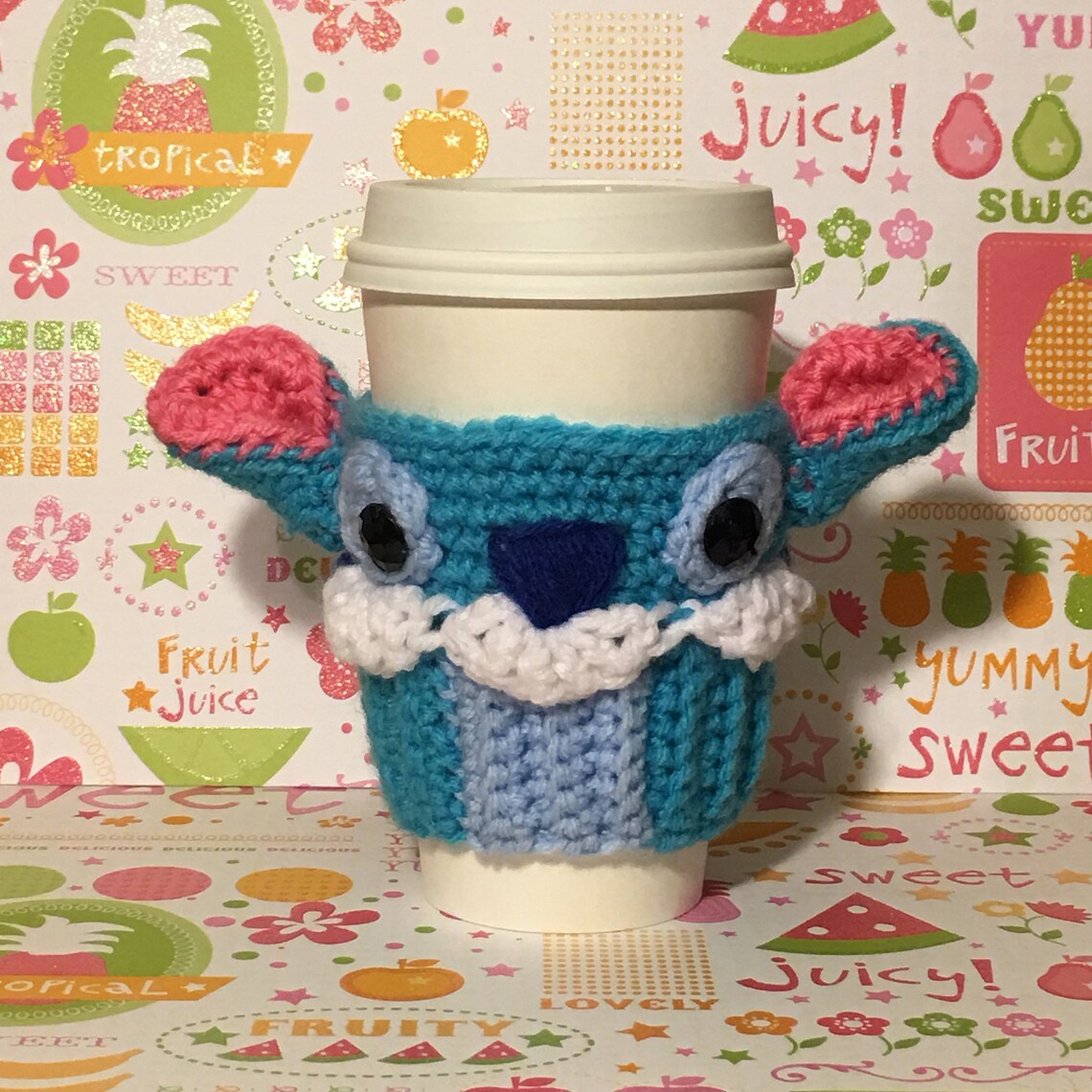 Stitch Coffee Cozy - Etsy