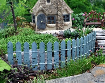 Fairy garden fence | Etsy
