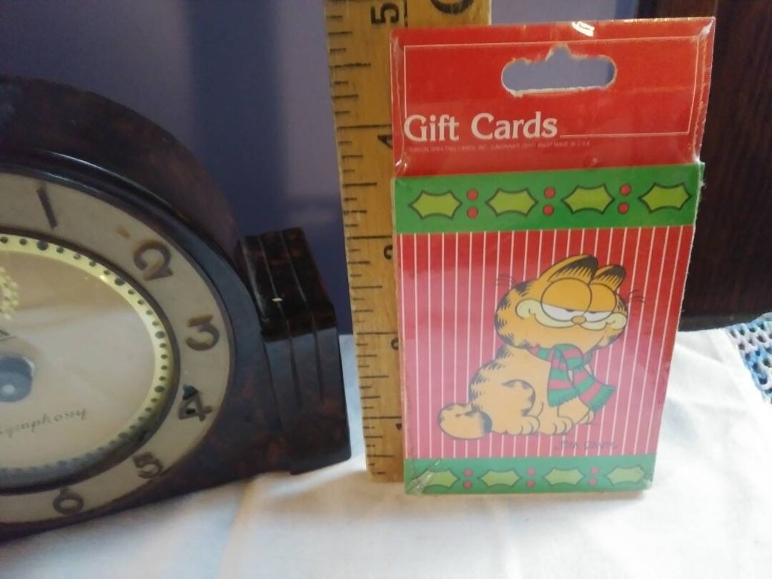 Free Shipping USA Vintage New in Package Garfield Christmas 4 Pack of ...