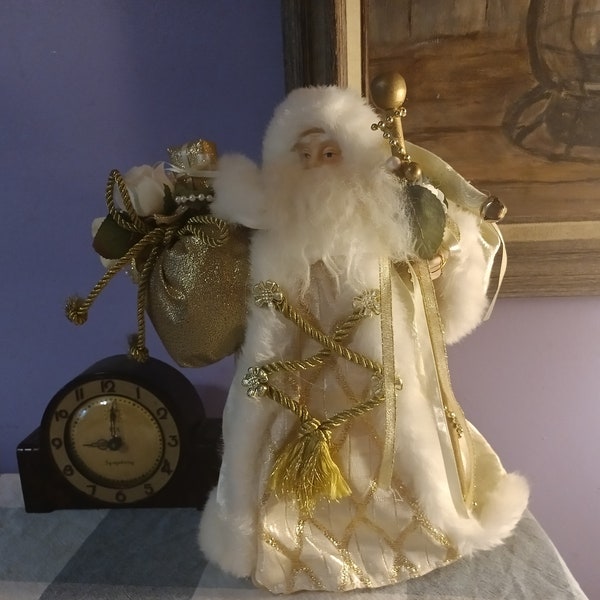 Santa Tree Topper - Etsy