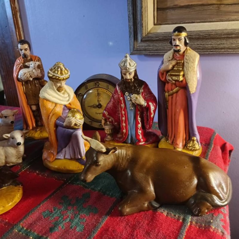 Ceramic Nativity - Etsy