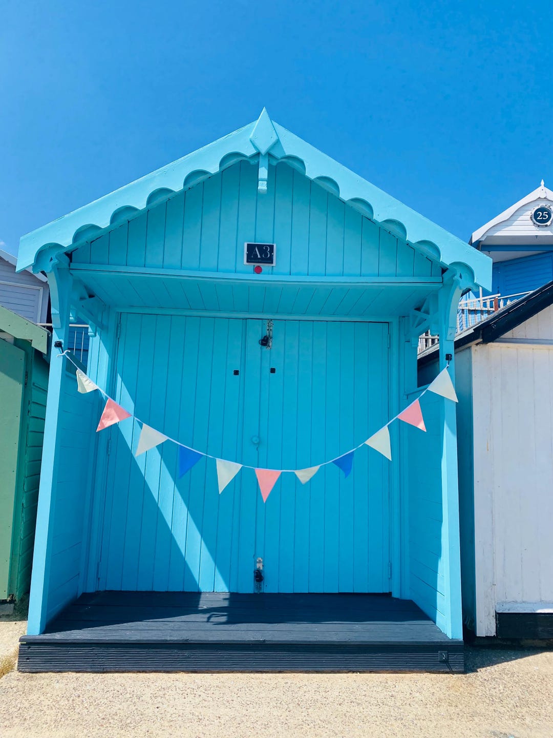 Beach Hut Bunting, Nautical Bunting, Nautical, Nautical Bunting Flags ...