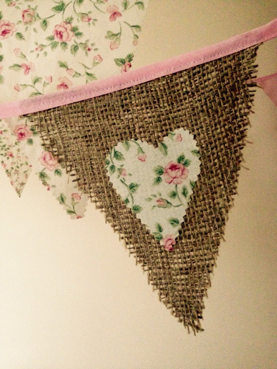 Hessian Bunting, Burlap Banner, Rustic Wedding Bunting, Rusting Wedding ...