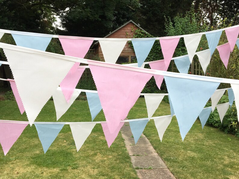 Wedding Bunting, Pastel Colours Wedding Bunting, Long Bunting, Choose ...