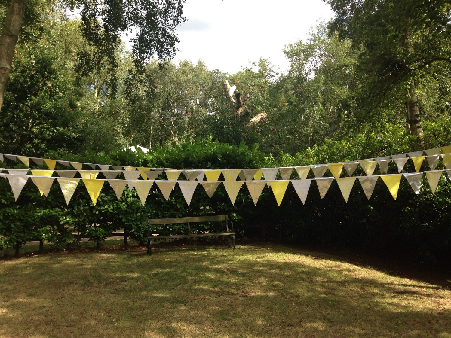 Long Wedding Buntingoutdoor Bunting Extra Long Bunting/ - Etsy