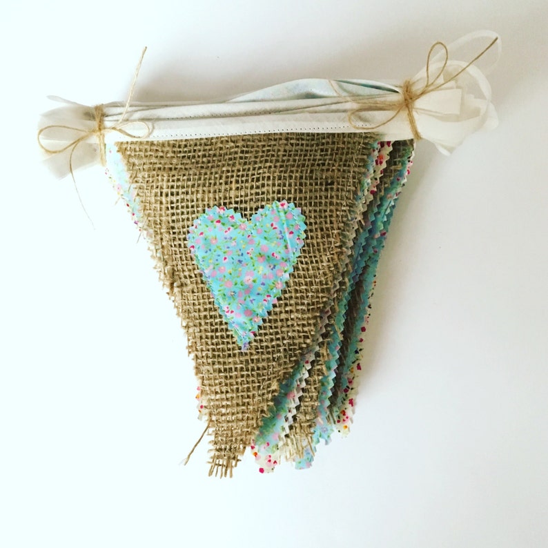 Hessian Bunting, Burlap Banner, Rustic Wedding Bunting, Rusting Wedding ...