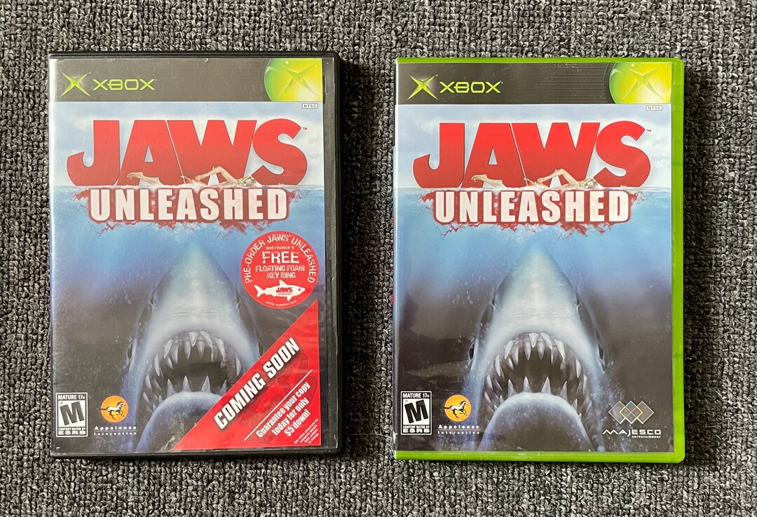 JAWS Unleased Xbox Very Rare Coming Soon Store Display Box - Etsy