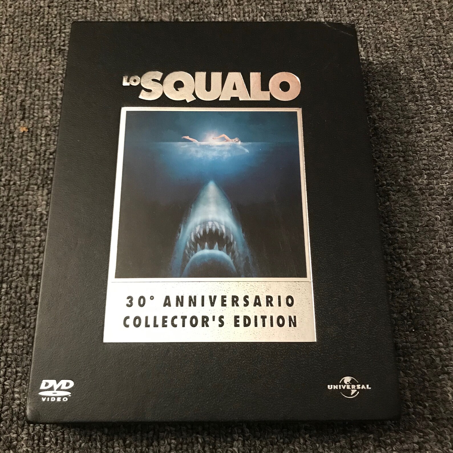 JAWS Foreign DVD Box Set From Italy! Lobby Cards! Photo Set! Senitype ...