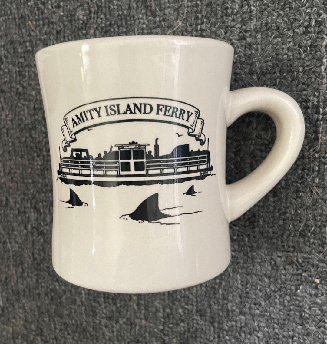 Martha's Vineyard JAWS Amity Island Ferry Drinking Mug! Mint! Never ...