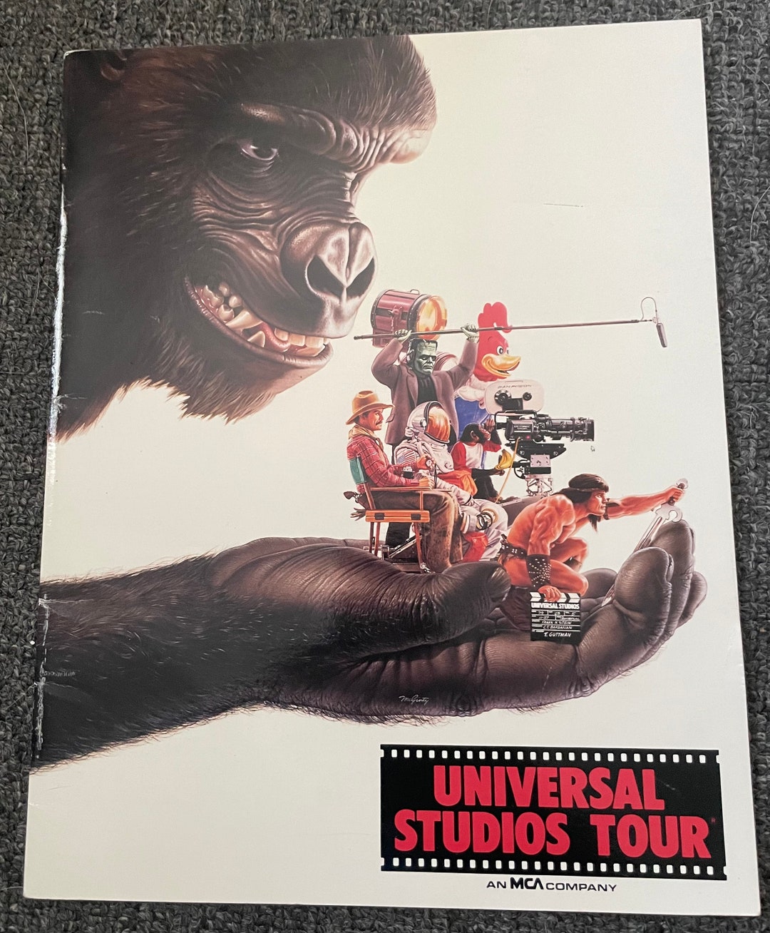 1986 Universal Studios Hollywood California Program Book! JAWS ...