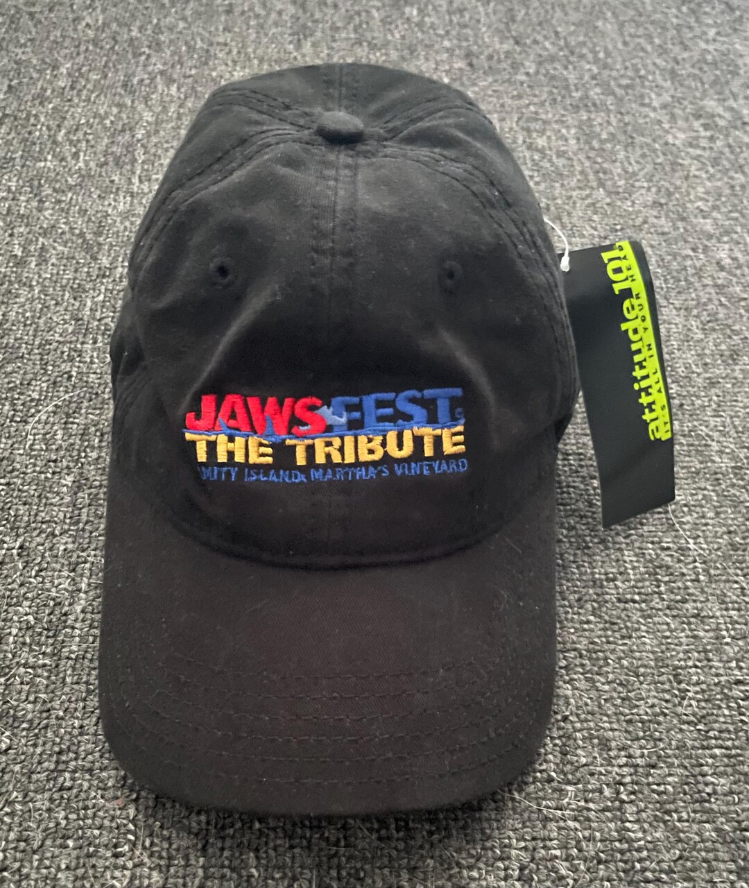 JAWS Fest Tribute Baseball Cap! Martha's Vineyard! New With Tag! Rare ...