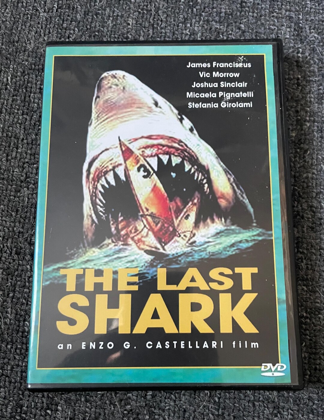 The Last Shark OOP Dvd! Midnight Video! Great White! JAWS Ripoff! James ...