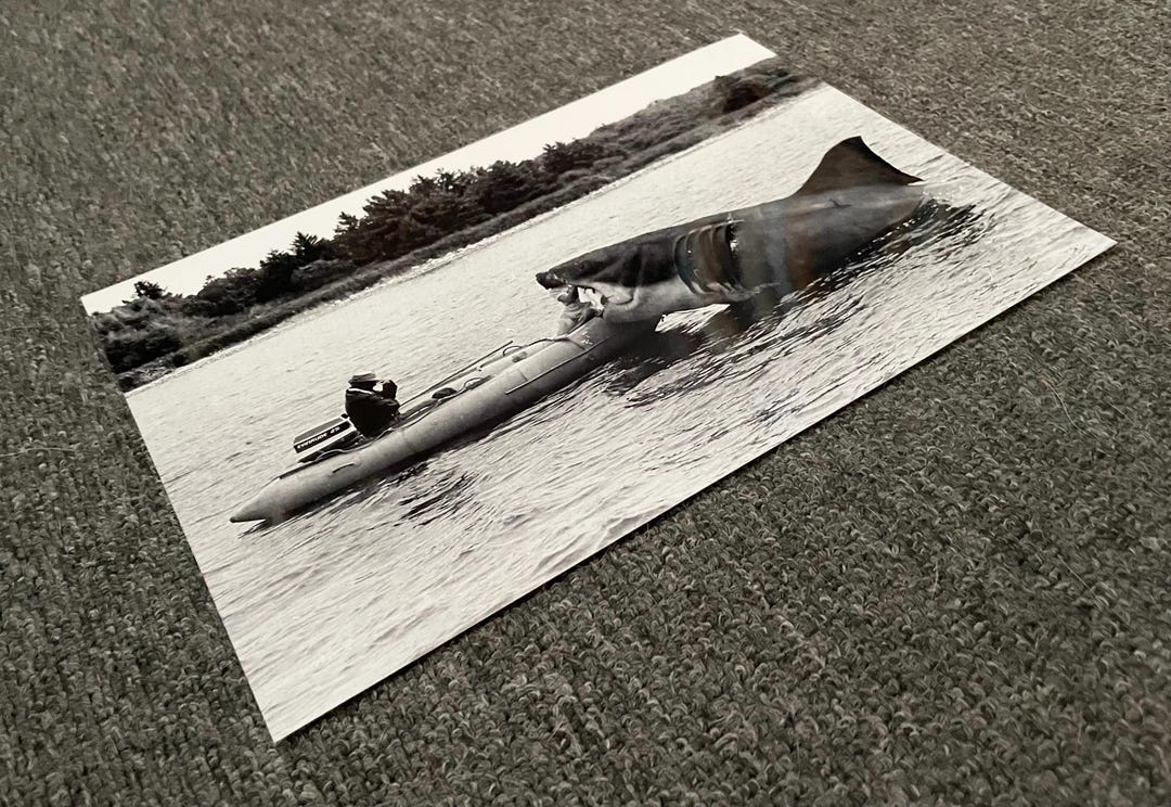 Rare Edith Blake JAWS Glossy 1974 Photo Bob Mattey Behind the Scenes ...