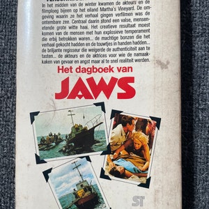 1975 Original the JAWS Log Large Paperback Book! German Edition! Carl ...