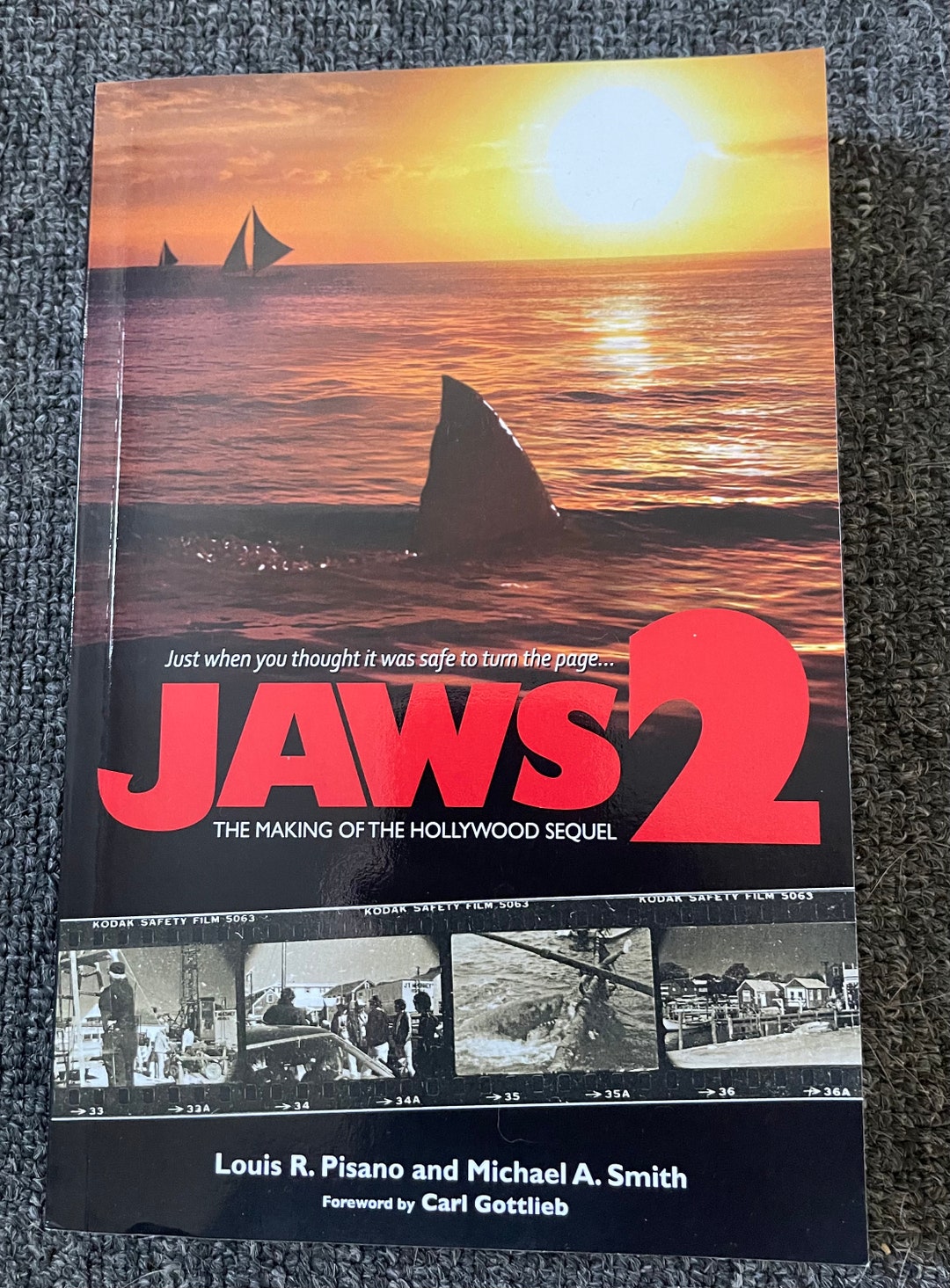 Signed JAWS 2 the Making of A Hollywood Sequel Paperback Book! Billy ...